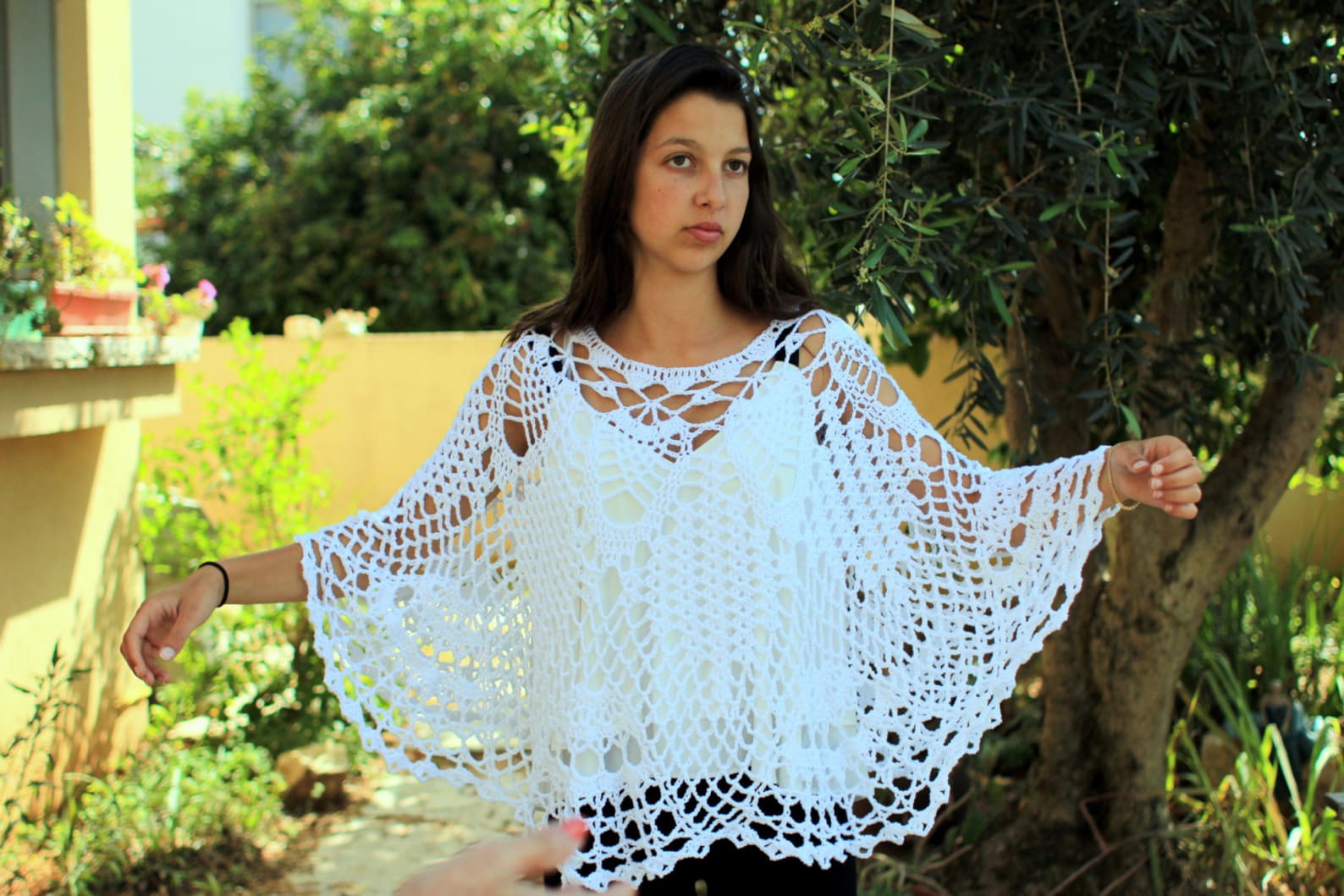 Cape Pattern Wedding Poncho Shawl Pattern Shawl Poncho Crochet | Etsy