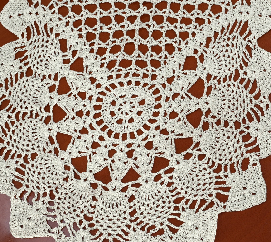 Table Runner Crochet Table Doily Doily Runner Crochet Runner | Etsy