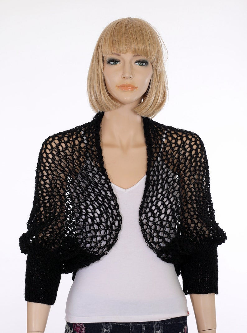 Shrug Shoulder Wrap Sleeves Bolero Short Sweater Shoulders Cover up ...