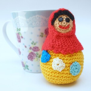 Babushka Matryoshka Babushka Doll Crochet Pattern Crochet Home Decor ...