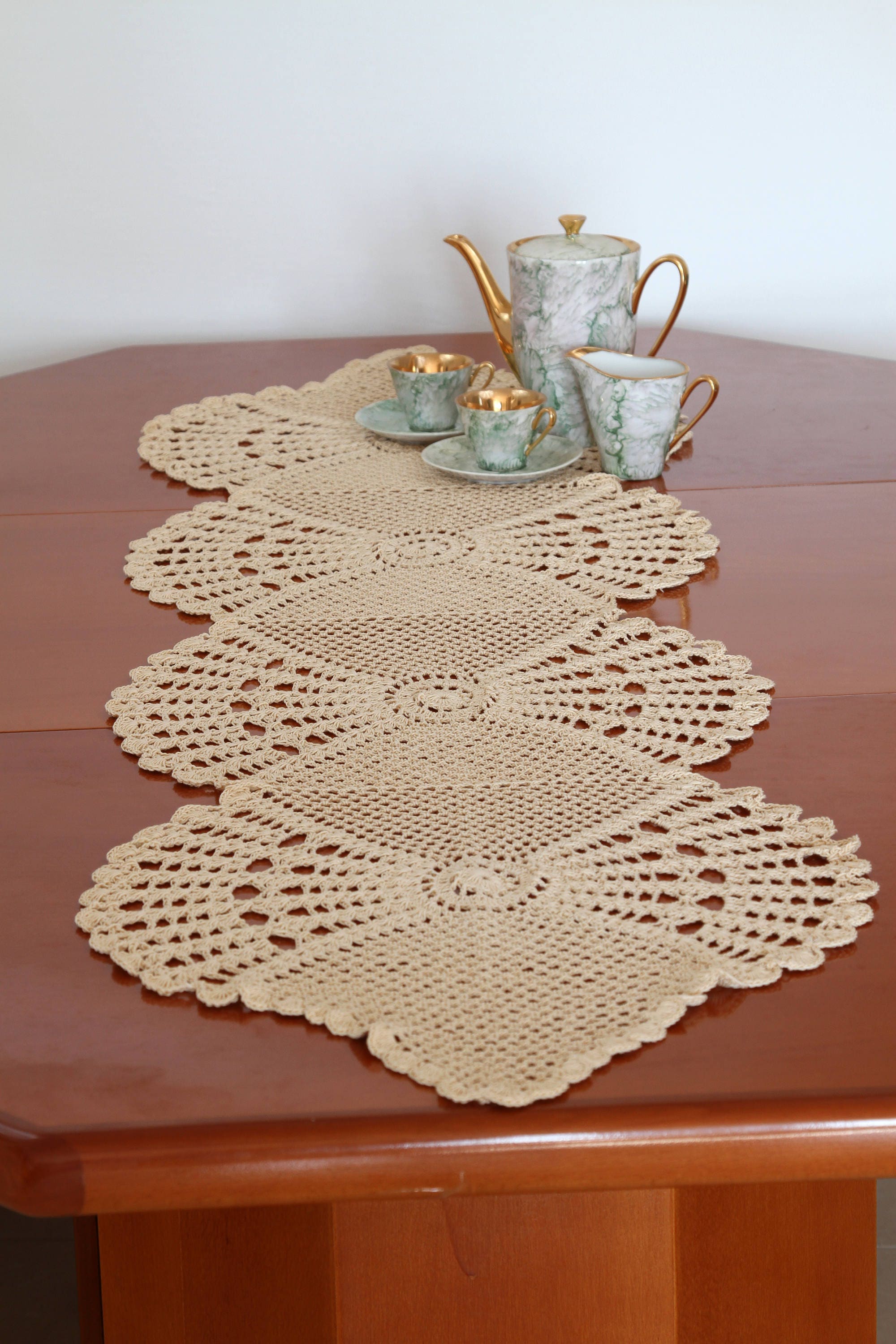 Table Runner Pattern Crochet Table Runner PDF Written | Etsy