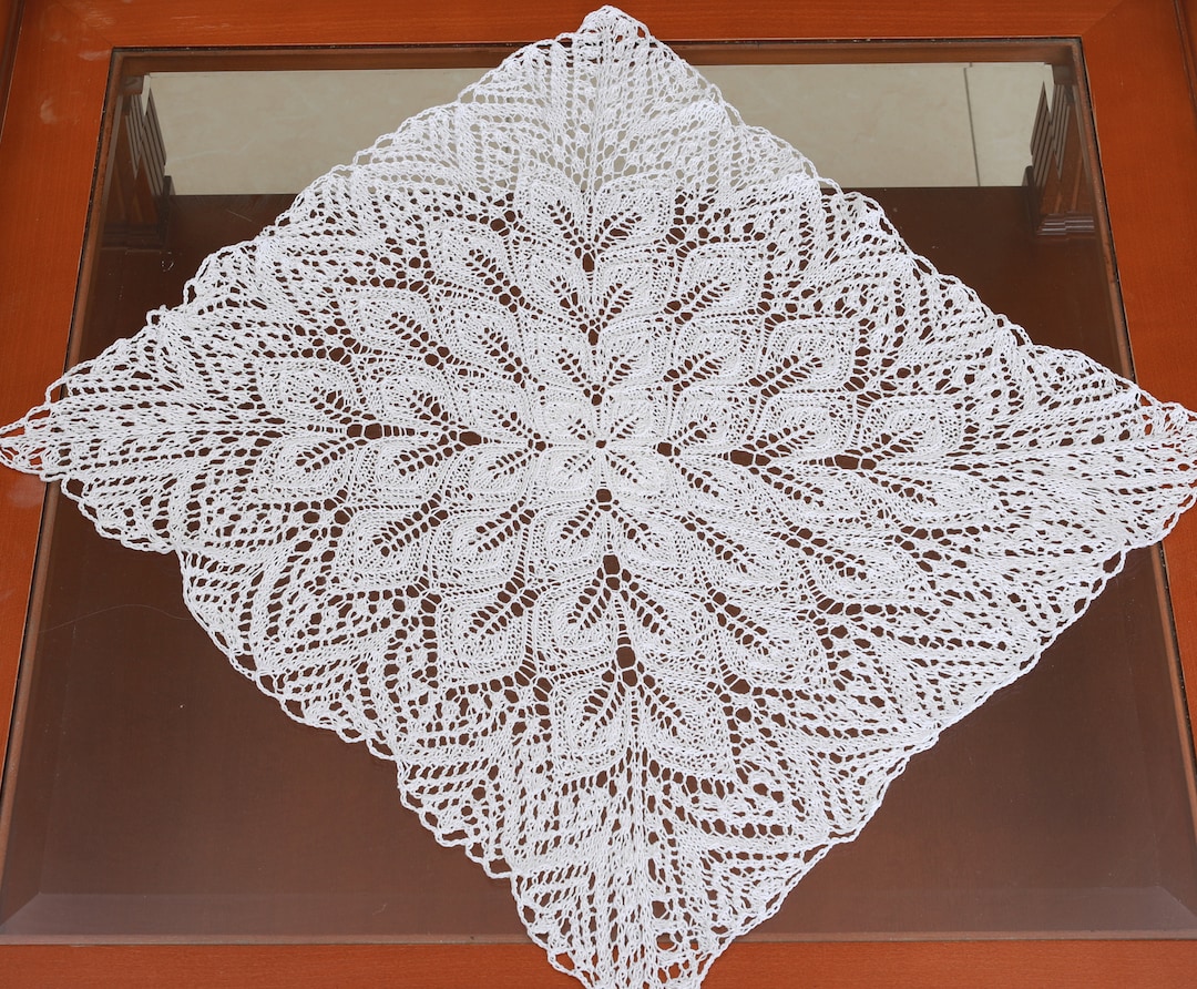 Square Tablecloth Knit Tablecloth Pattern Round Tablecloth Large ...