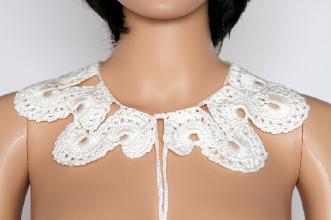 PDF Crochet Collar Necklace Pattern Crocheted Necklace - Etsy