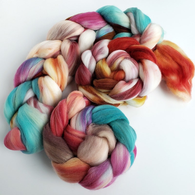 Hand Dyed Roving - Etsy