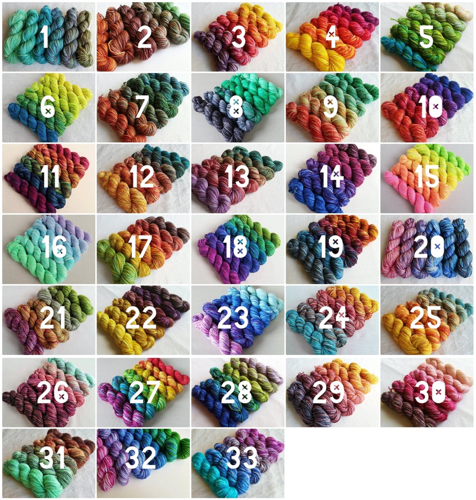 Create your Own Roving Combo Pick Any 2 Colourways on Your | Etsy