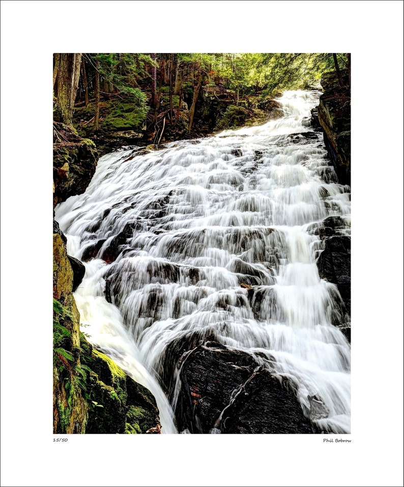Waterfalls Photography Print Waterfalls Fine Art Photograph - Etsy
