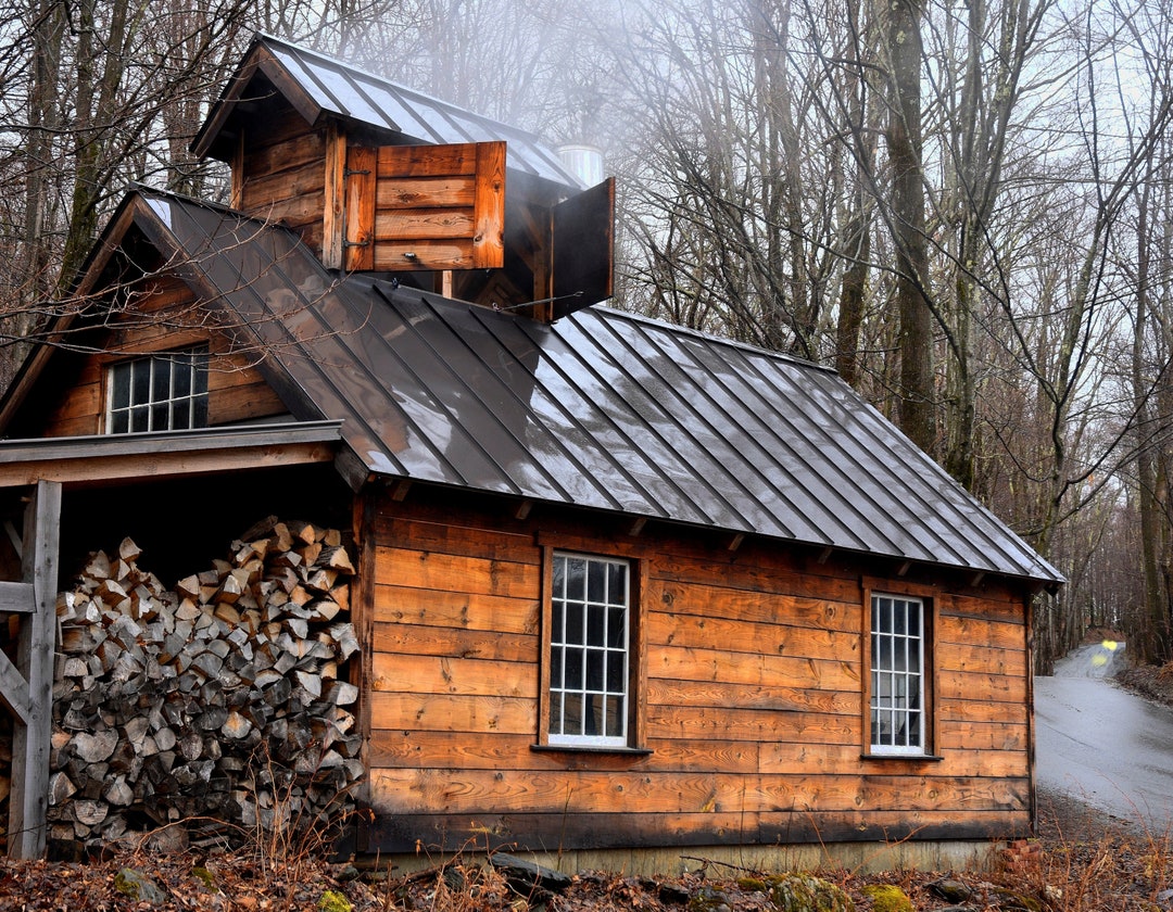 Vermont Maple Syrup Shack Fine Art Print: Signed Limited Edition - Etsy