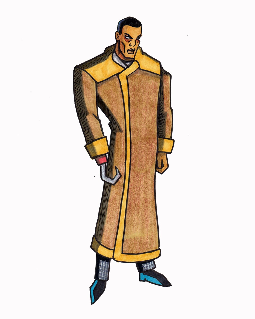 Candyman Batman Animated Series Style 8x10 Print/reproduction Signed by ...