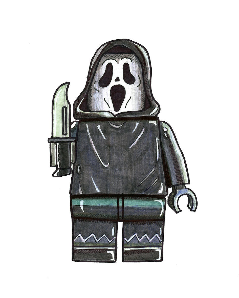 Lego Ghost Face