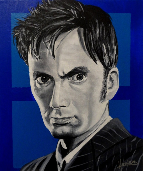 10th Doctor Who Drawing