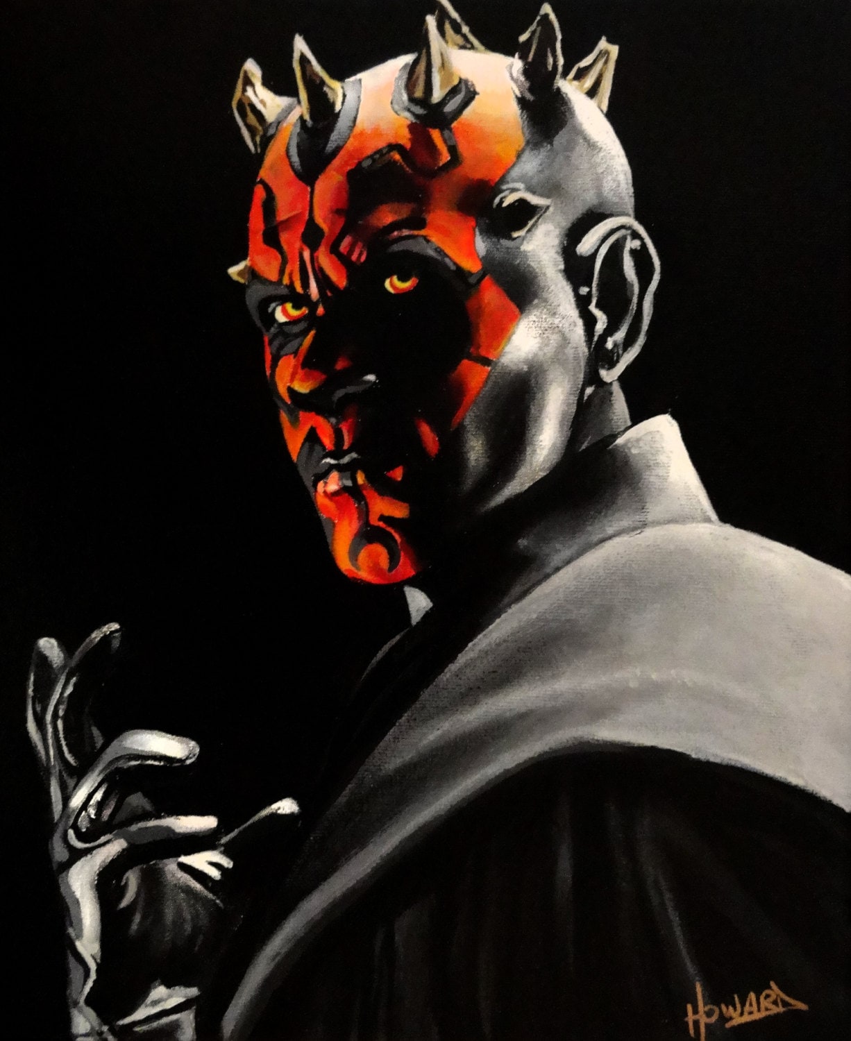 Darth Maul Painting