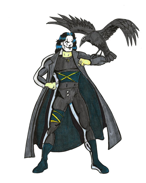 The Crow Comic Book Art