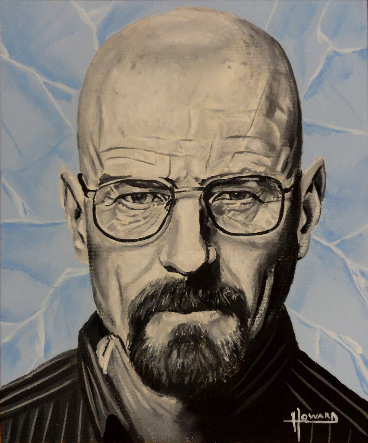 Walter White Drawing From Show