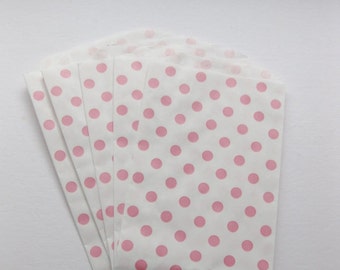 Pink paper bags | Etsy