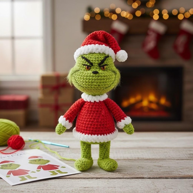 Grinch Clothes for a Doll - Etsy