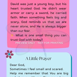 Little David, Big Faith – Bible Story for Kids | David and Goliath ...