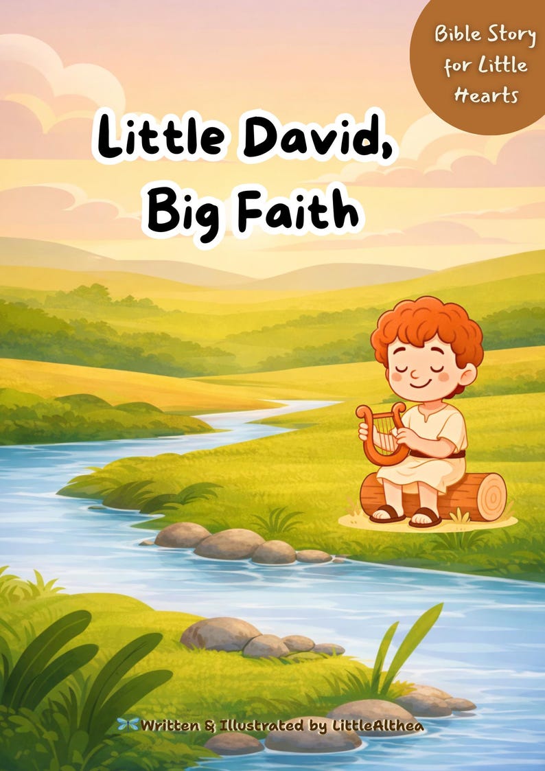 Little David, Big Faith – Bible Story for Kids | David and Goliath ...