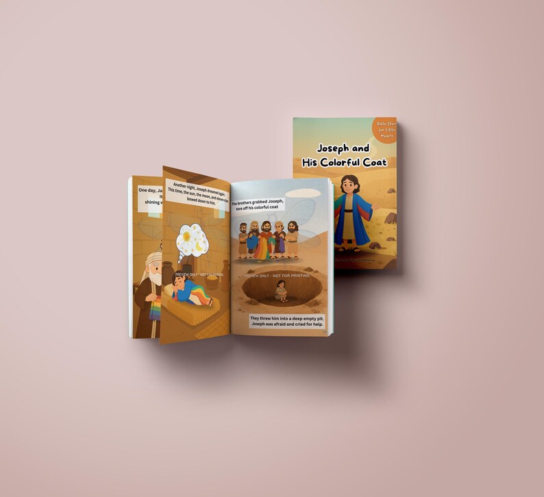 Joseph Bible Story Bundle – Joseph the Dreamer Printable Activity ...