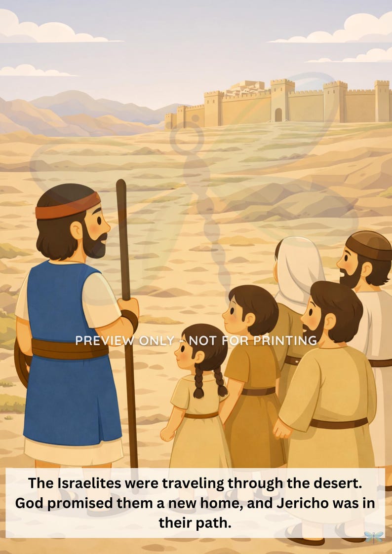 Joshua and the Walls of Jericho – Bible Story for Kids | Christian ...