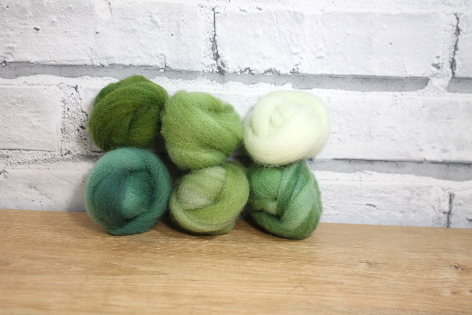 Wooly Buns Roving in Split Pea Fiber Sampler Assortment - Etsy