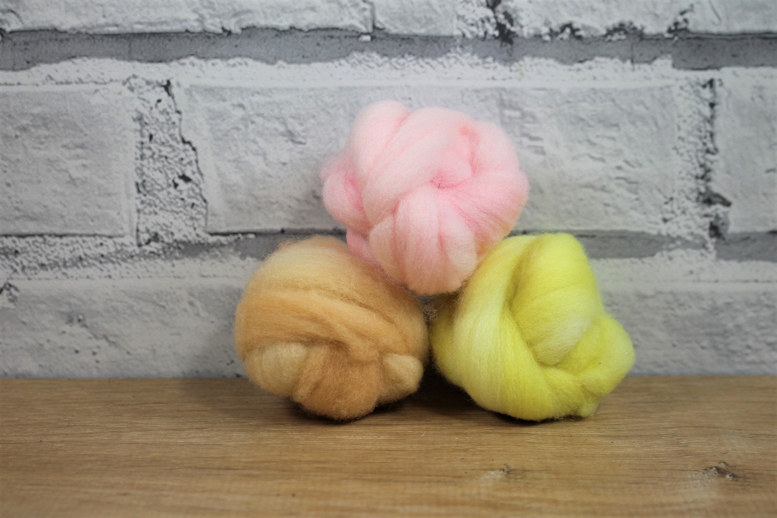 Wooly Buns Wool Roving Assortment 6 Piece Hand Dyed Sampler | Etsy