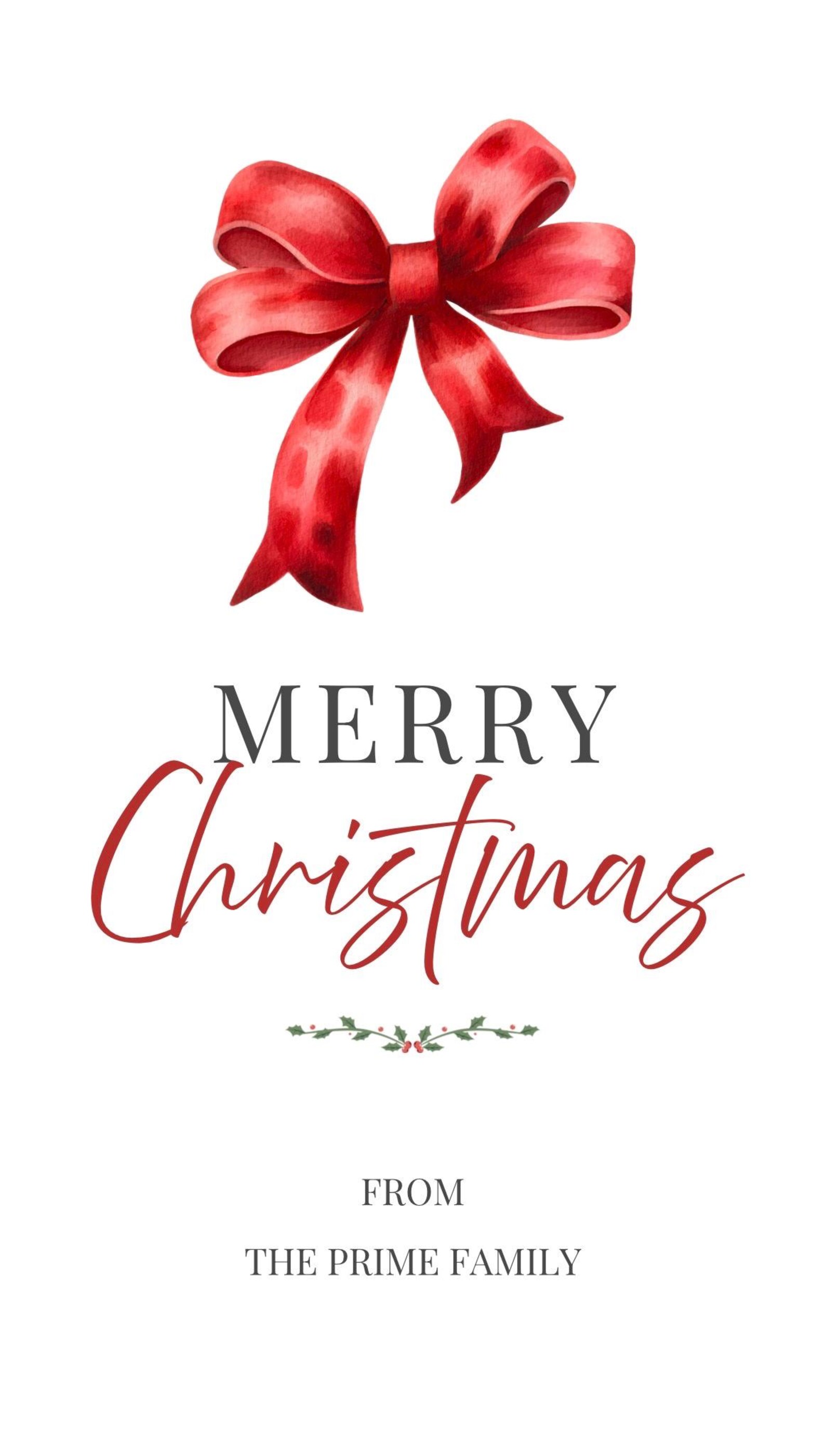 Christmas Gift Tag Bundle – Printable Festive Designs (canva Template ...