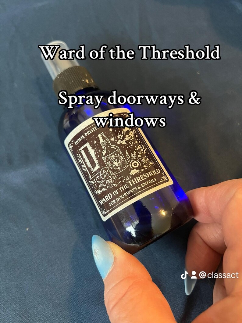 Ward of the Threshold ~ Botanical Room & Linen Spray - Etsy