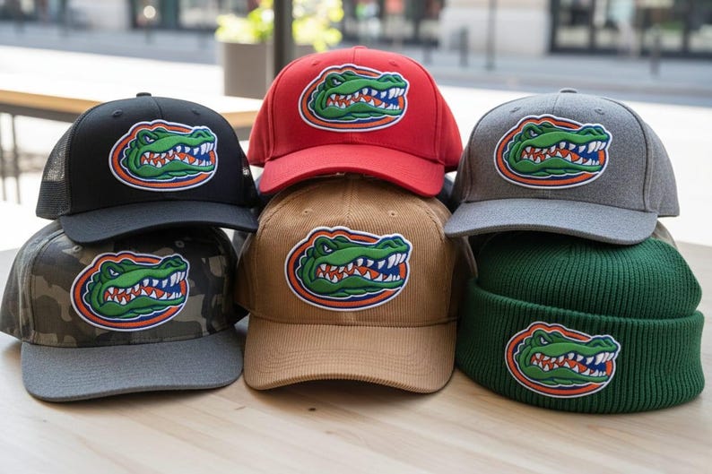 Gator 3D Puff Embroidery , Alligator 3D Puff Embroidery , 3D Puff ...