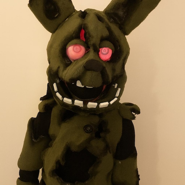 Springtrap Paper Craft - Etsy