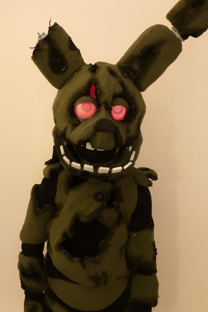 Springtrap Costume DIY Guide | FNAF Sewing Pattern & Foam Tutorial ...