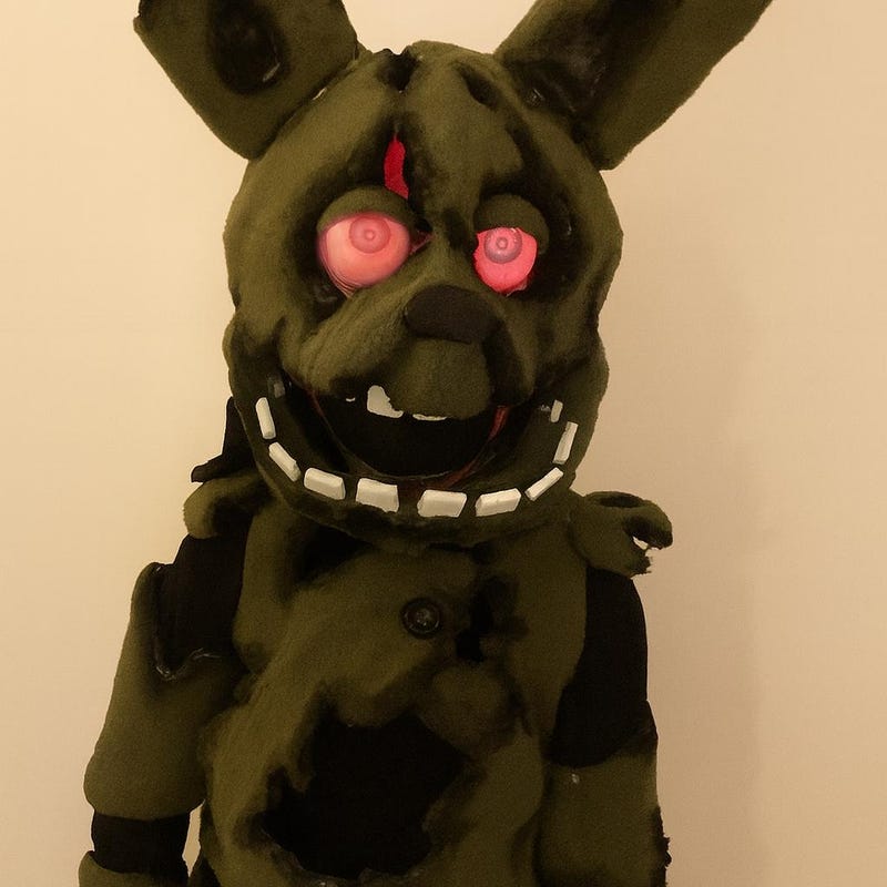 Springtrap Kid Costume - Etsy UK