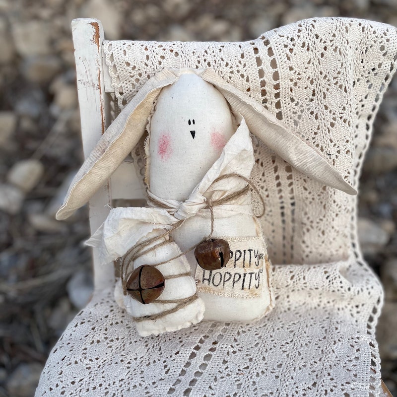 Patchwork Bunny - Etsy