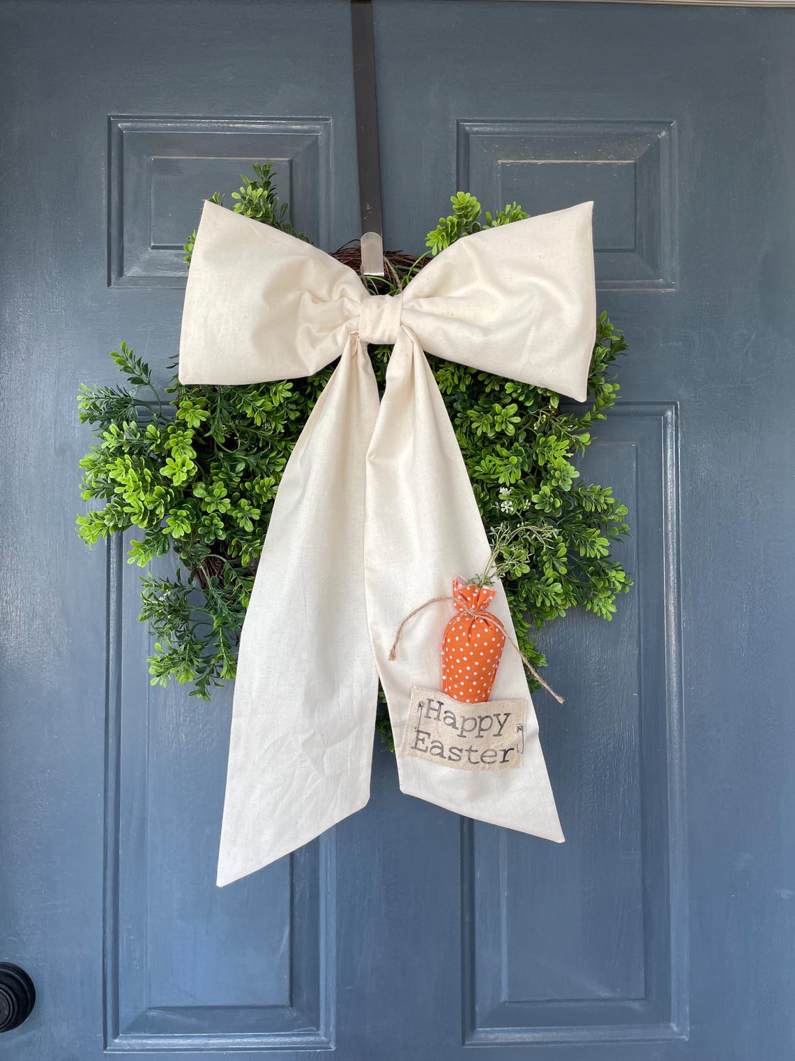Wreath Sash Front Door Sash, Bunny Easter Design, Shower Decorations ...