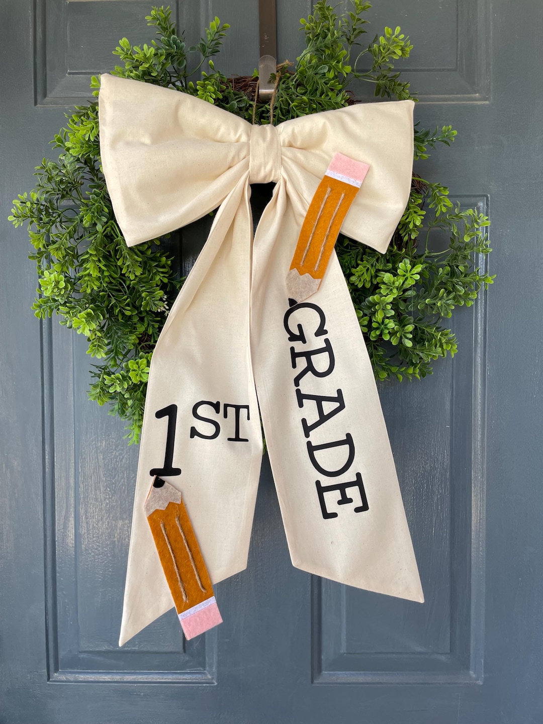 Teacher Pencil Sign: End of Year Classroom Decor, Teacher Appreciation ...
