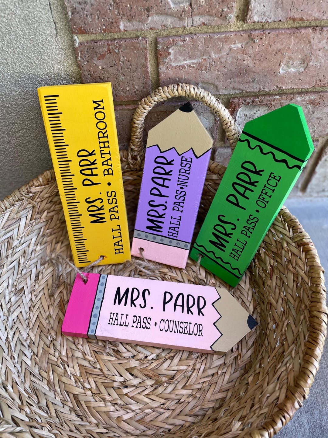 Classroom Hall Passes, Thank You Gifts for Teachers, Teacher ...