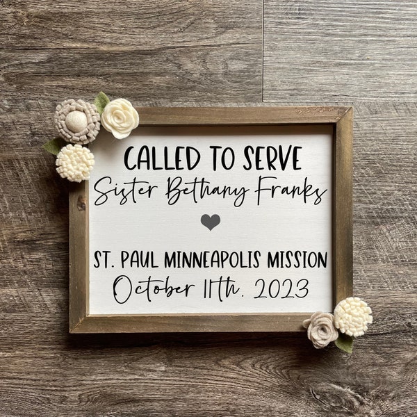Lds Mission Sign - Etsy