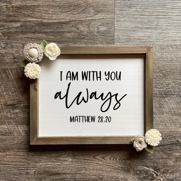 I Am Always With You - Etsy