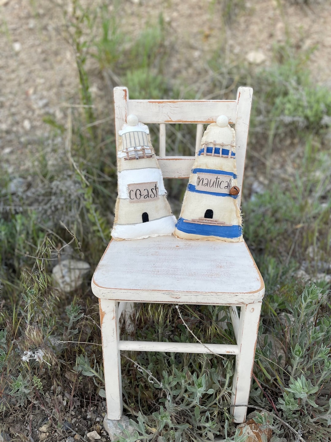 Red White and Blue Nautical Decor, Beach House Decor, Coastal Decor ...