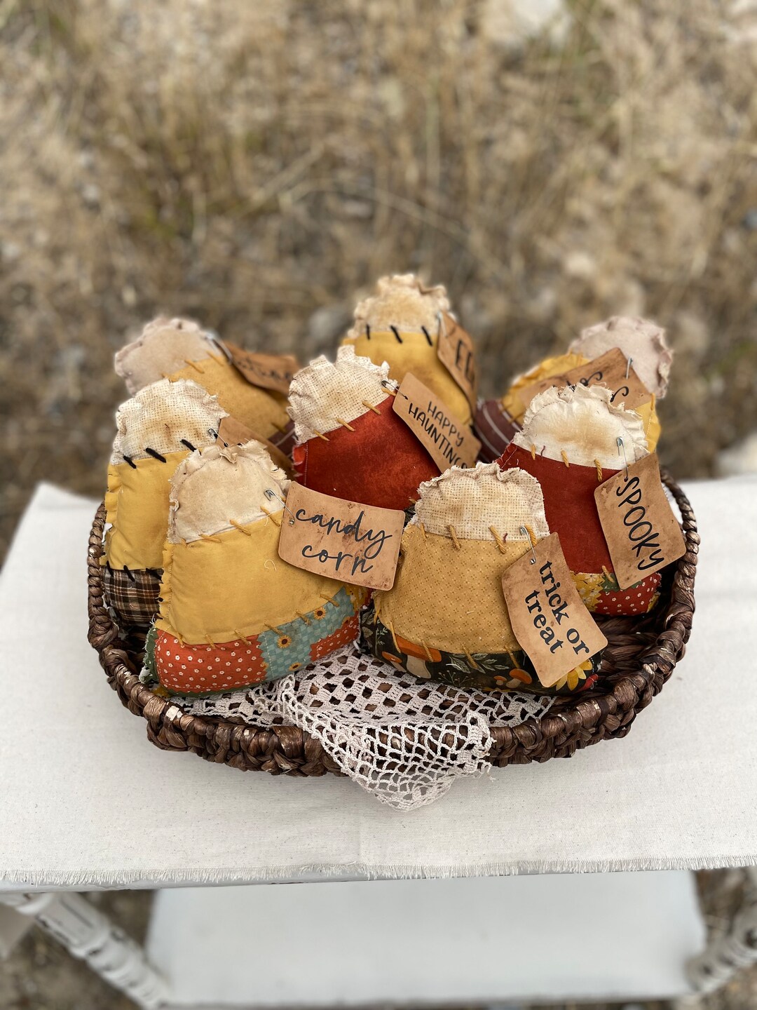 Primitive Fall Candy Corn Shelf Sitter, Primitive Candy Corn, Fall ...