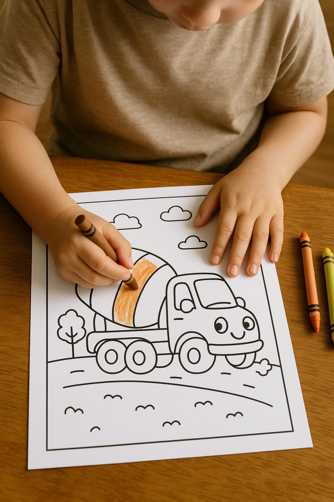 Cars, Trucks, and Things That Go Coloring Book - Etsy