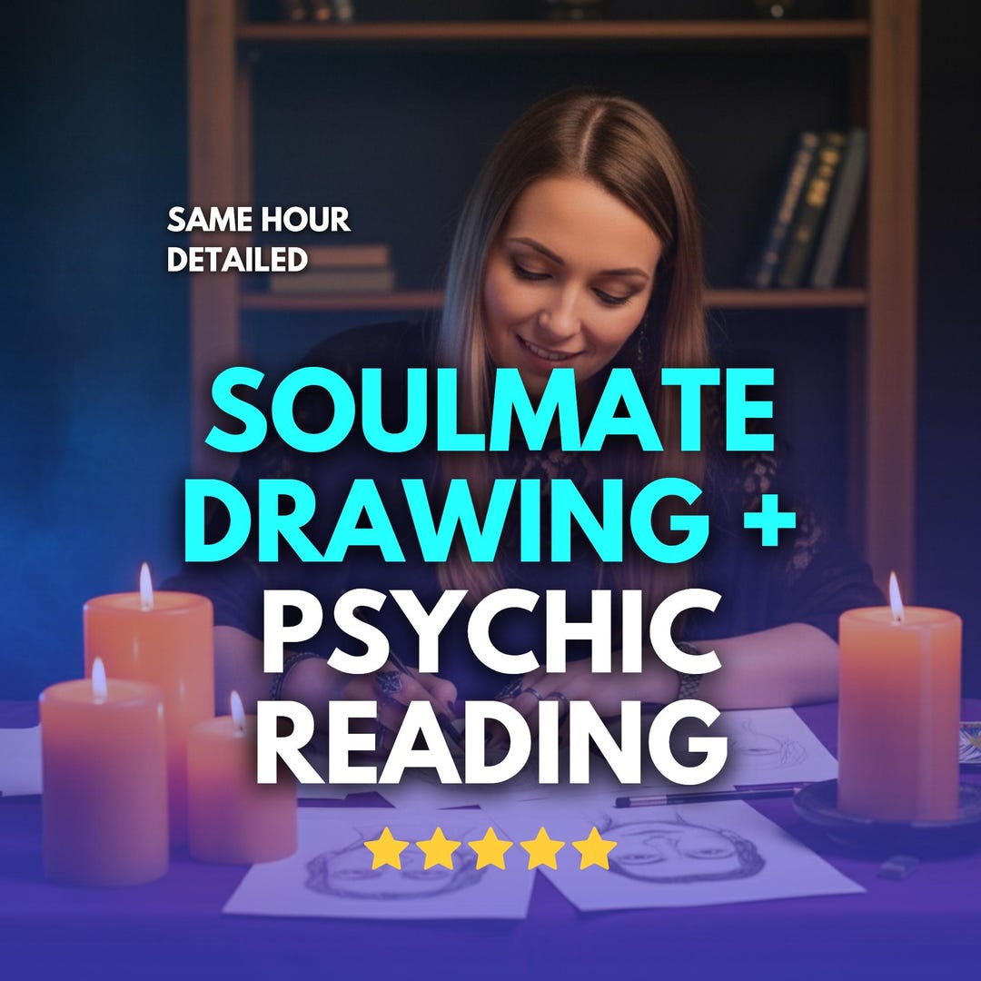 Same Hour Soulmate Drawing & Psychic Reading | Future Husband Sketch ...