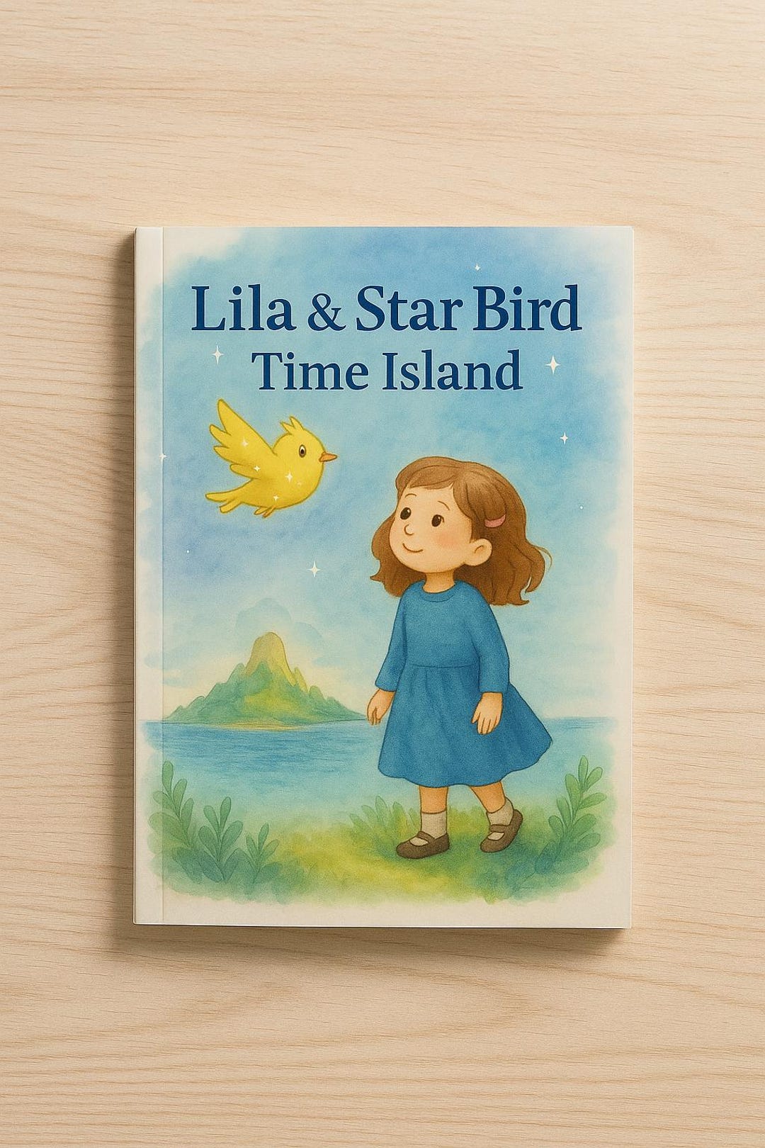 Lila & the Star Bird Storybook | Watercolor Kids Adventure (PDF) - Etsy