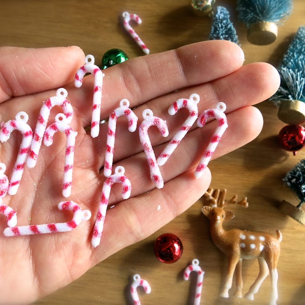 Miniature Candy Canes - Etsy