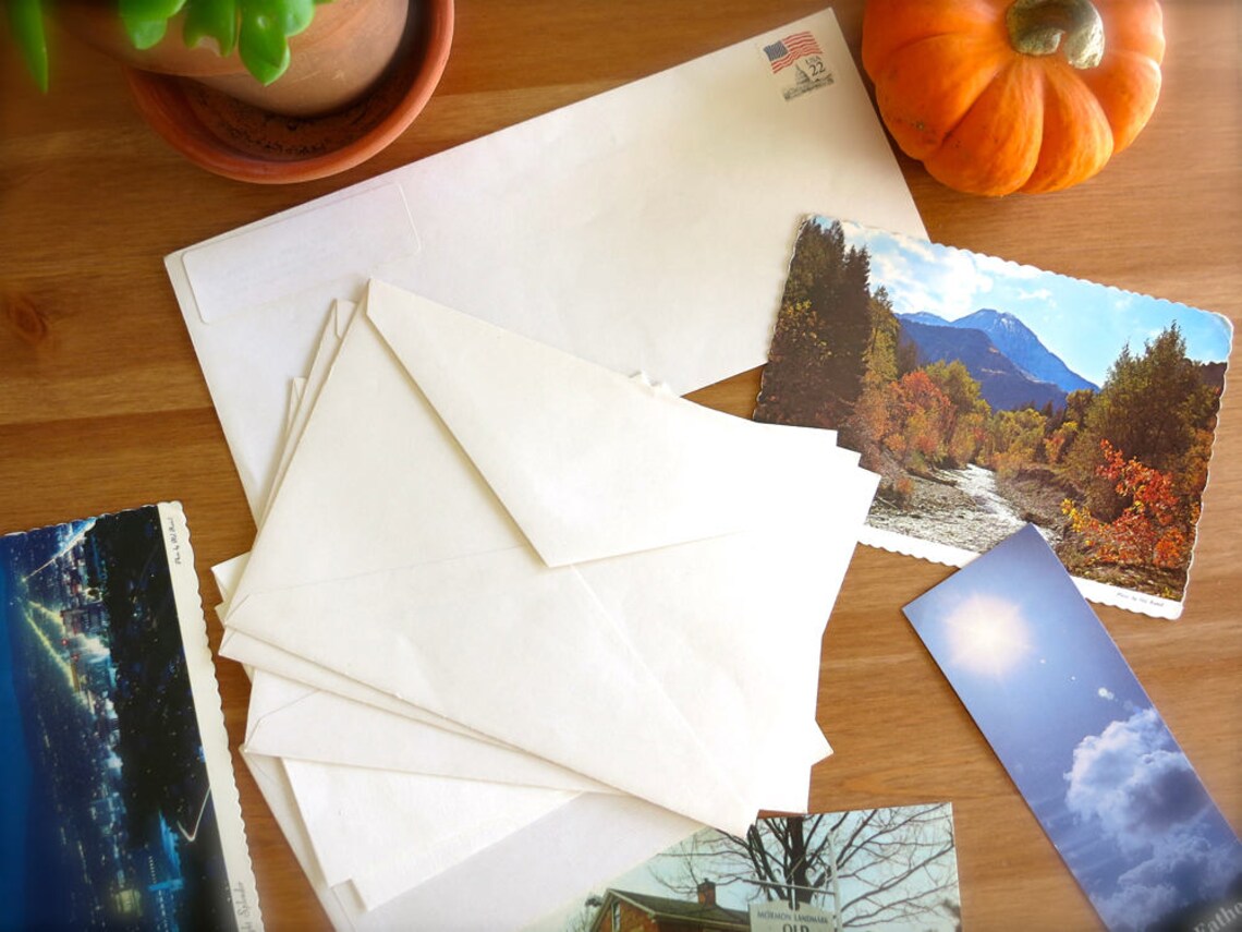 Vintage Utah Postcards Envelopes & Bookmark-Set of 11 Vintage | Etsy