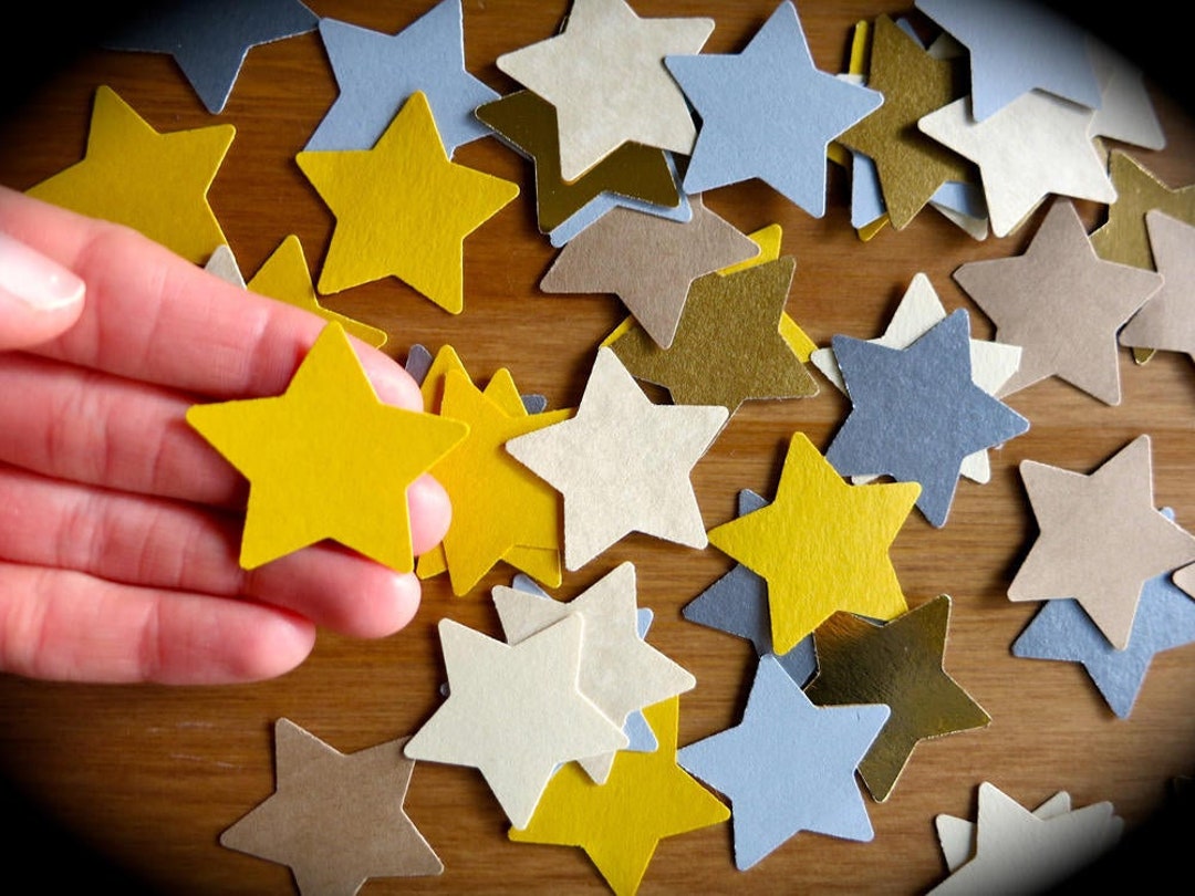 Custom Star Punches-lot 45 Paper Star Punches-your Color Choice-stars ...