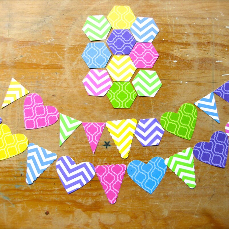 Chevron Pennant - Etsy