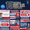 Event Social Media Graphics and Flyers for Campaign Election - Etsy