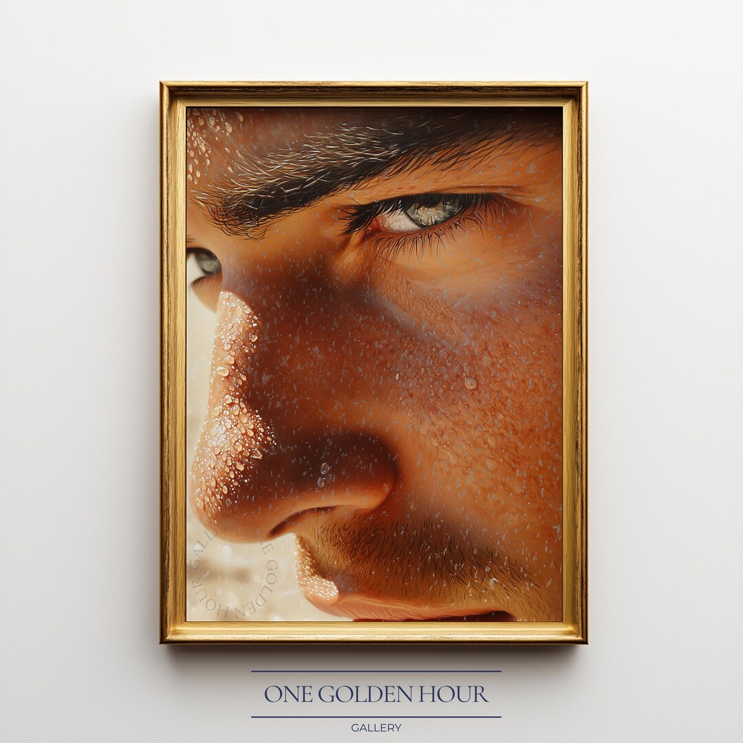 Sun-kissed Summer Portrait Wall Art - Beachy Mood, Intimate Coastal ...