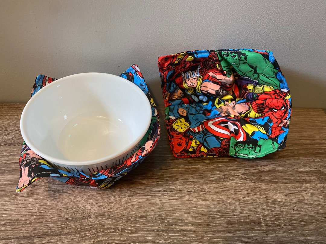 Marvel Character Bowl Cozies - Etsy