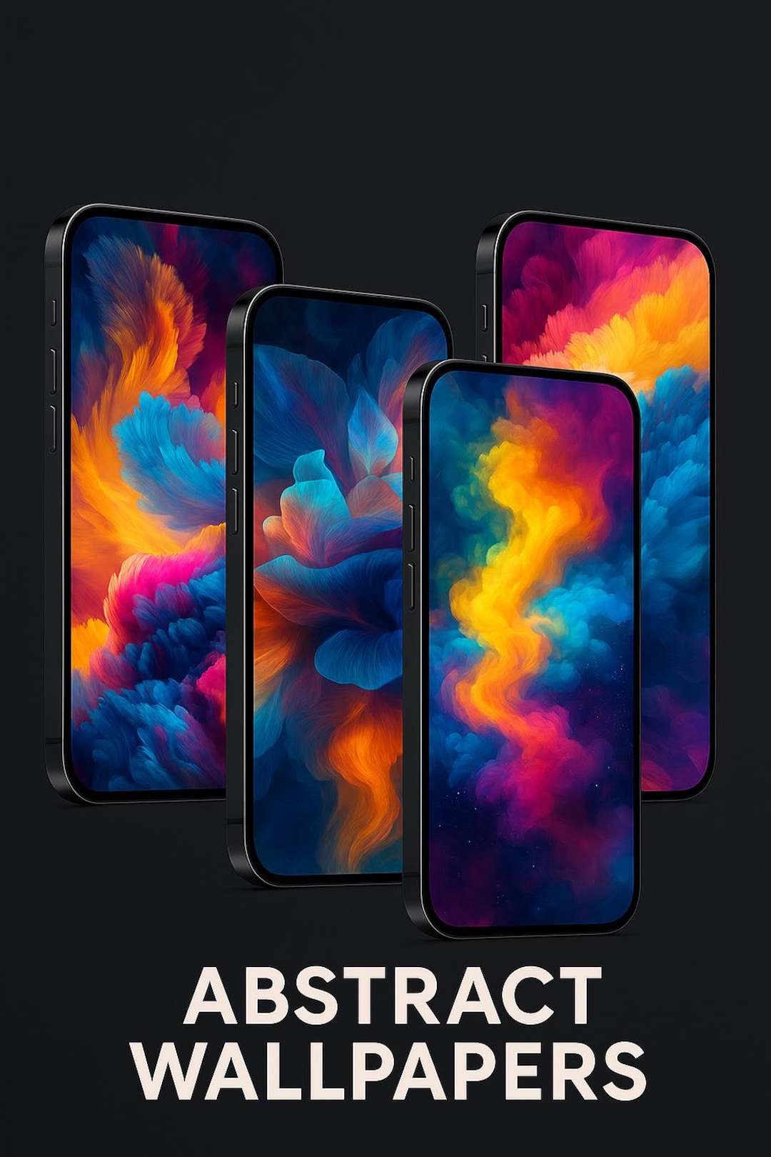 Abstract Neon Phone Wallpapers | 4K Mobile Backgrounds (digital ...